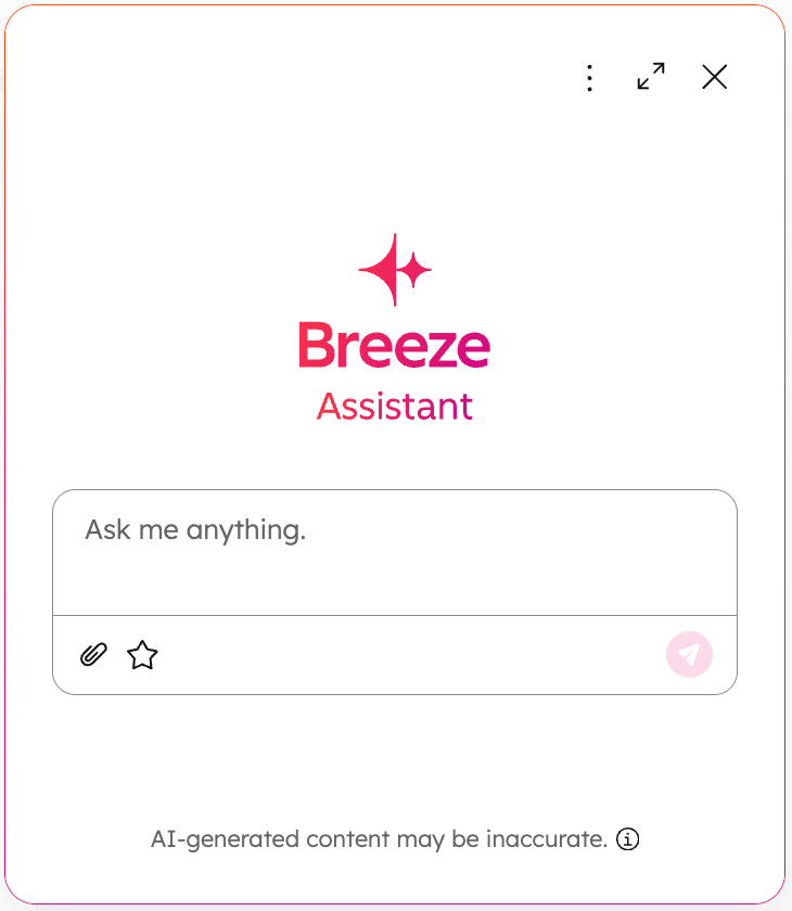 Usar o Assistente do Breeze